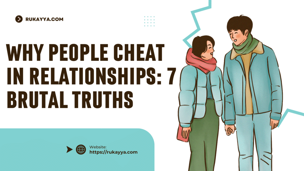 Why People Cheat in Relationships: 7 Brutal Truths - Rukayya - Author ...